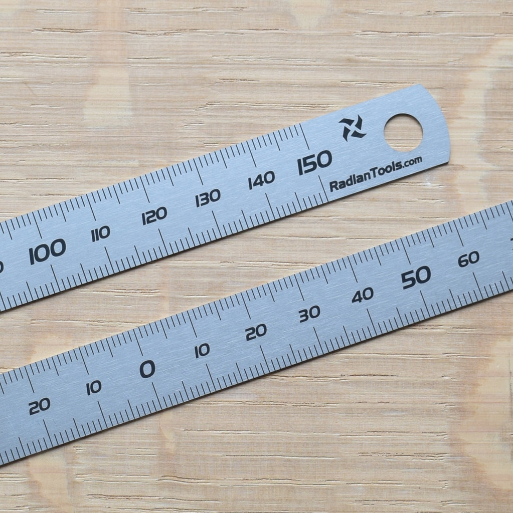 Radian Tools 150mm Metric Steel Rule